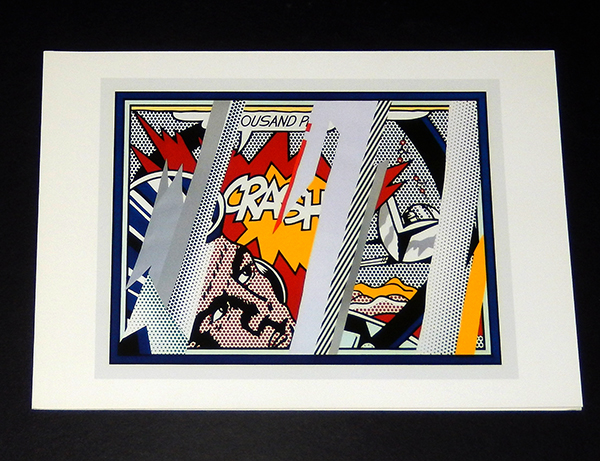 Roy Lichtenstein: Reflections Series, 1990 Exhibition Announcement Card ...