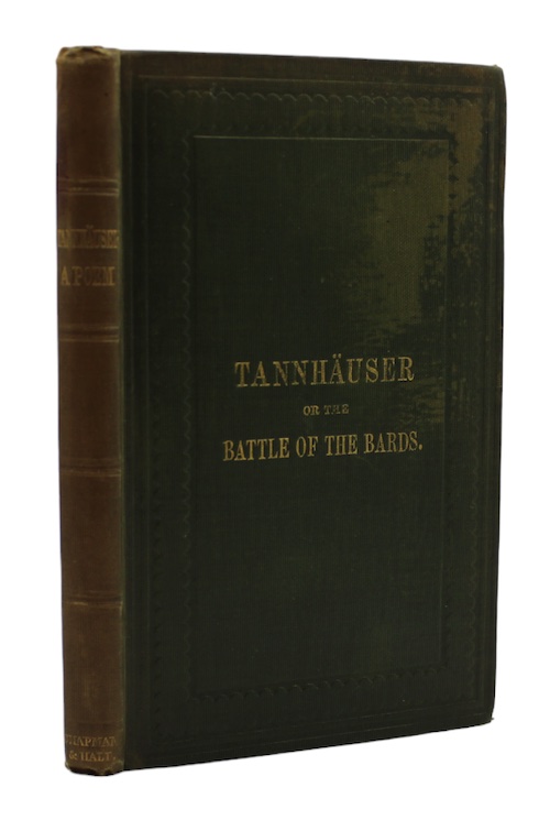 Tannhauser; or The Battle of the Bards. A Poem. by TEMPLE, Neville ...