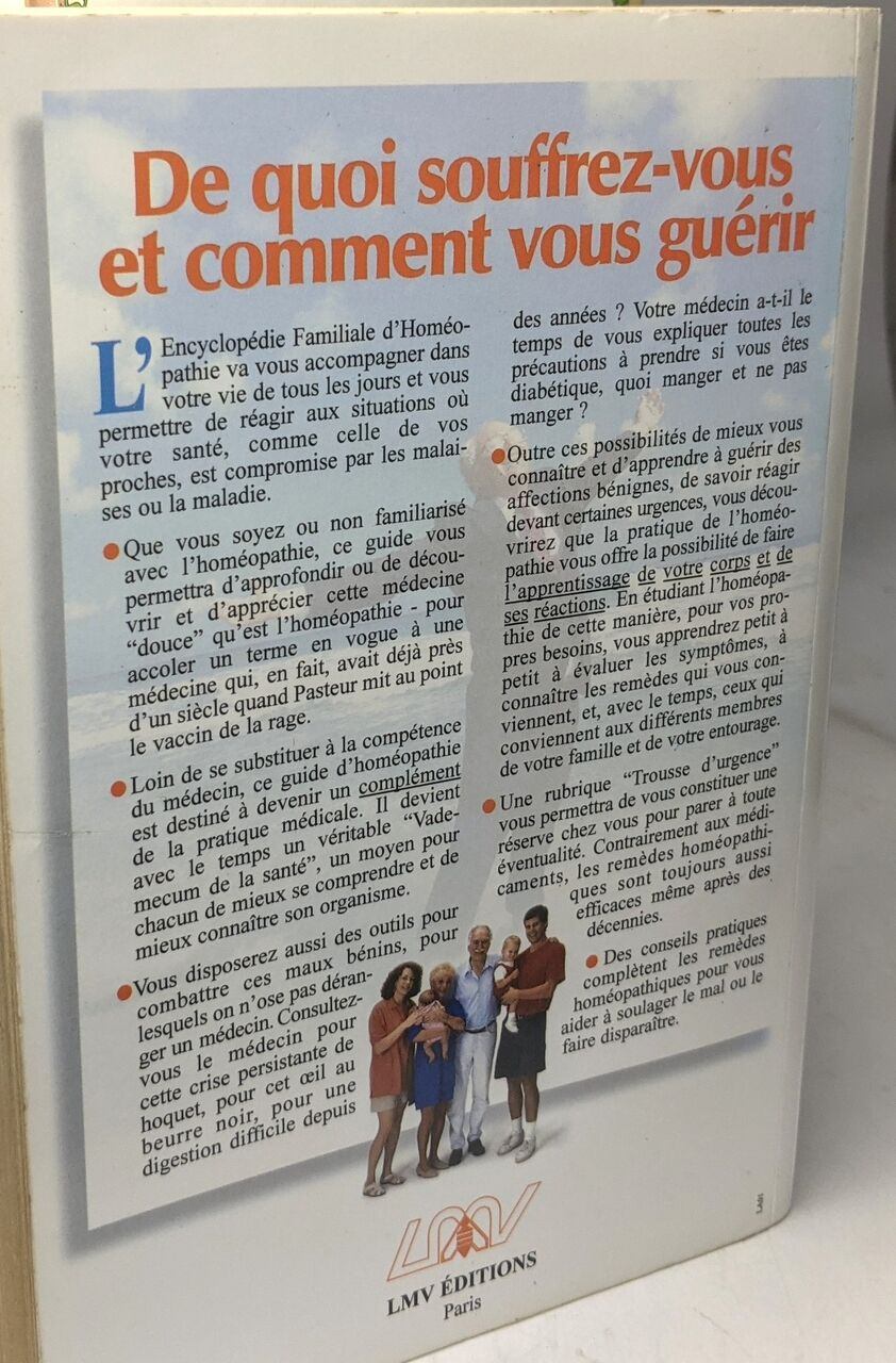Guide familial de l'homéopathie + L'homéopathie une médecine sur mesure ...