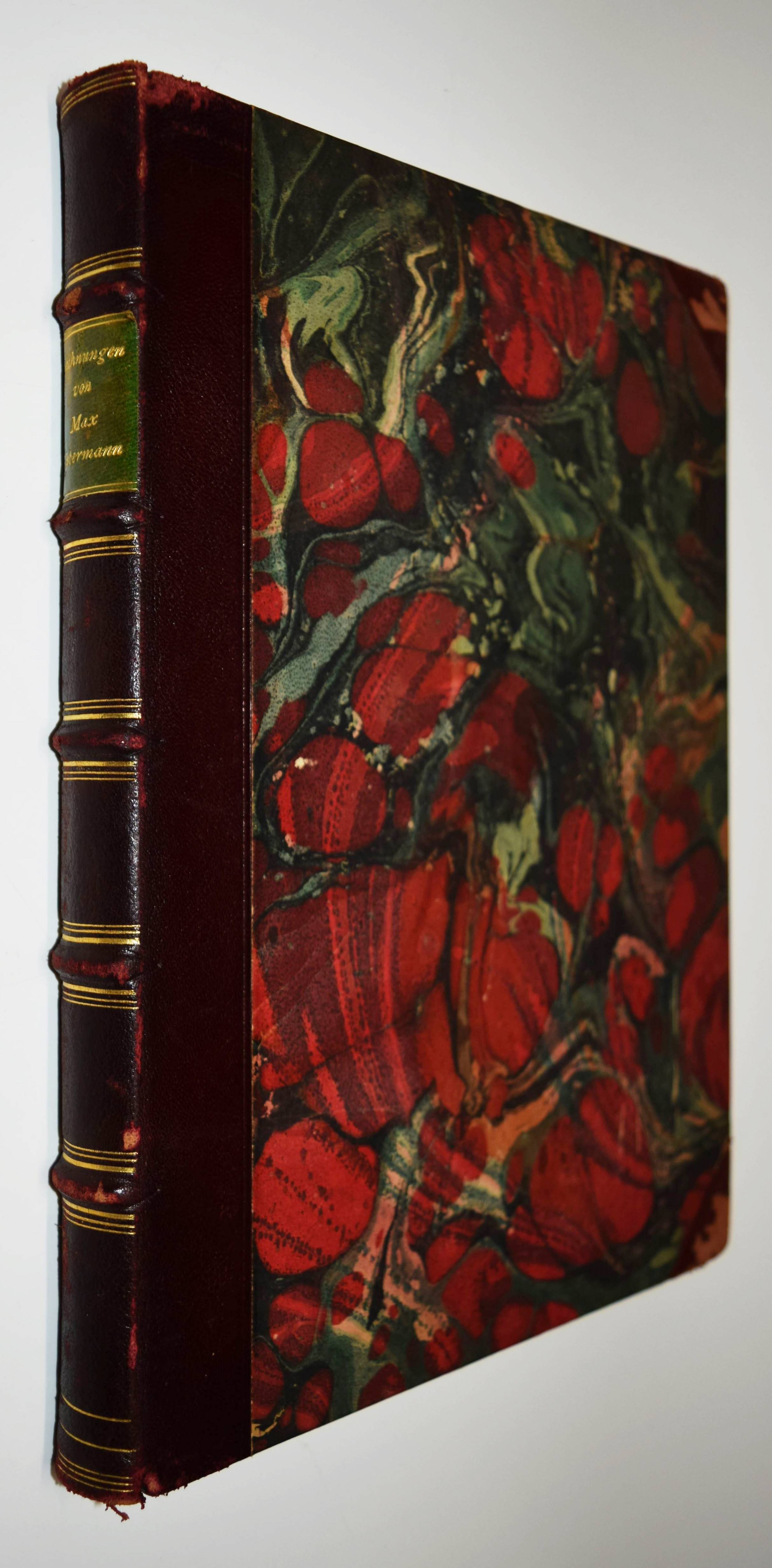 Zeichnungen von Max Liebermann. Mit hundert Tafeln. by Liebermann ...