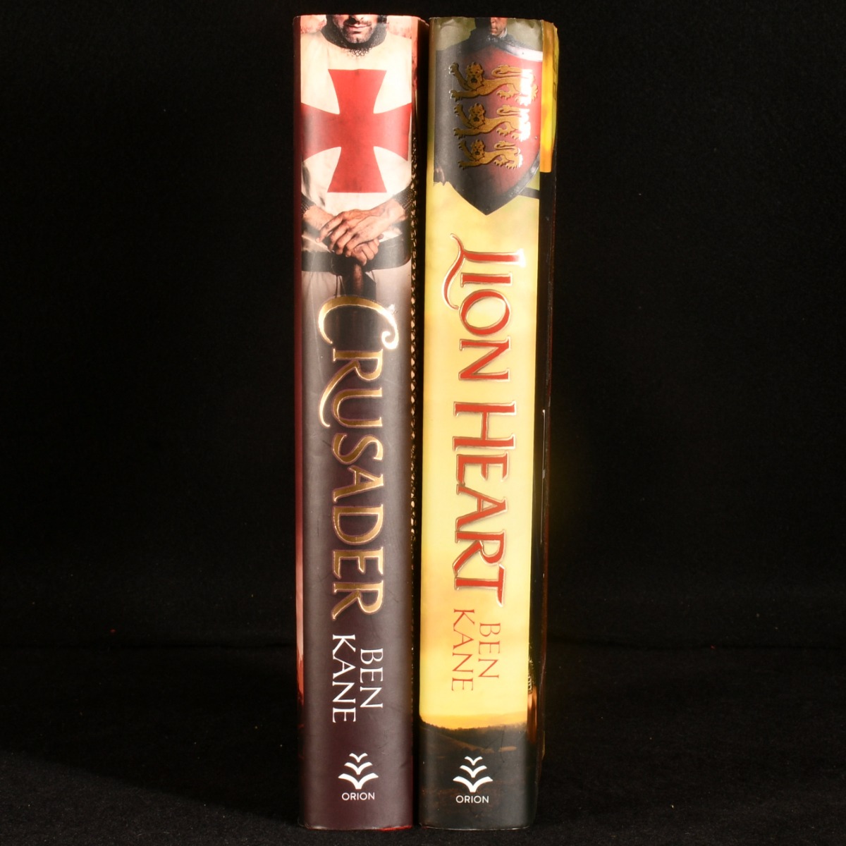 Lionheart & Crusader von Ben Kane: Near Fine Cloth (2020) First edition ...