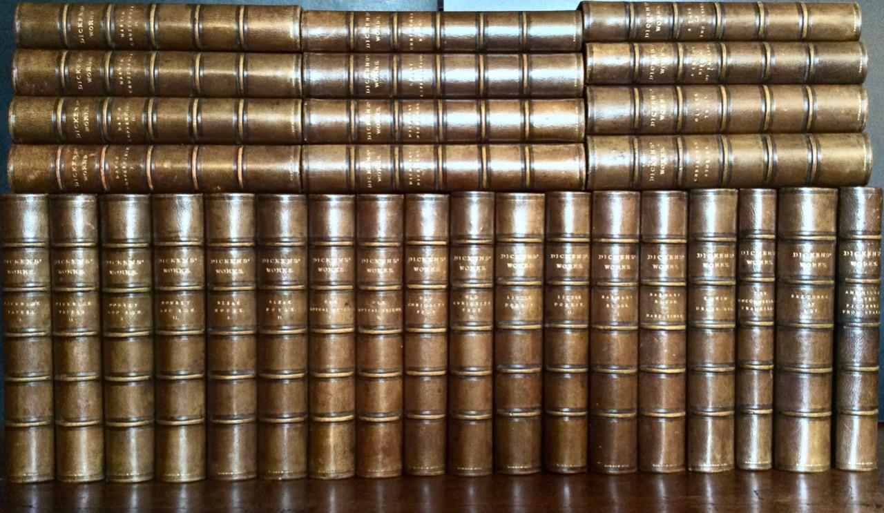 THE WORKS OF CHARLES DICKENS. COMPLETE SET IN THIRTY VOLUMES by CHARLES ... THE WORKS OF CHARLES DICKENS. COMPLETE SET IN THIRTY VOLUMES by CHARLES ...