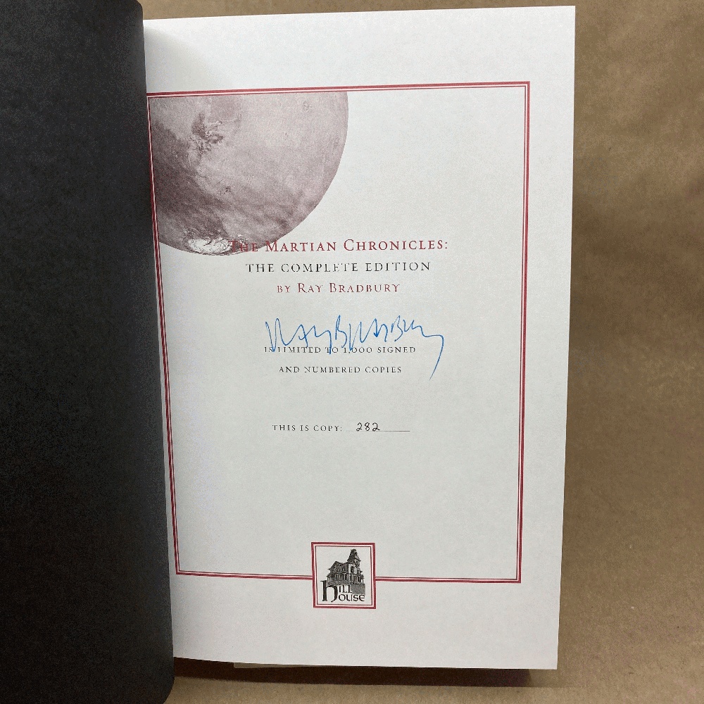 The Martian Chronicles: The Complete Edition by Ray Bradbury: Near Fine ...