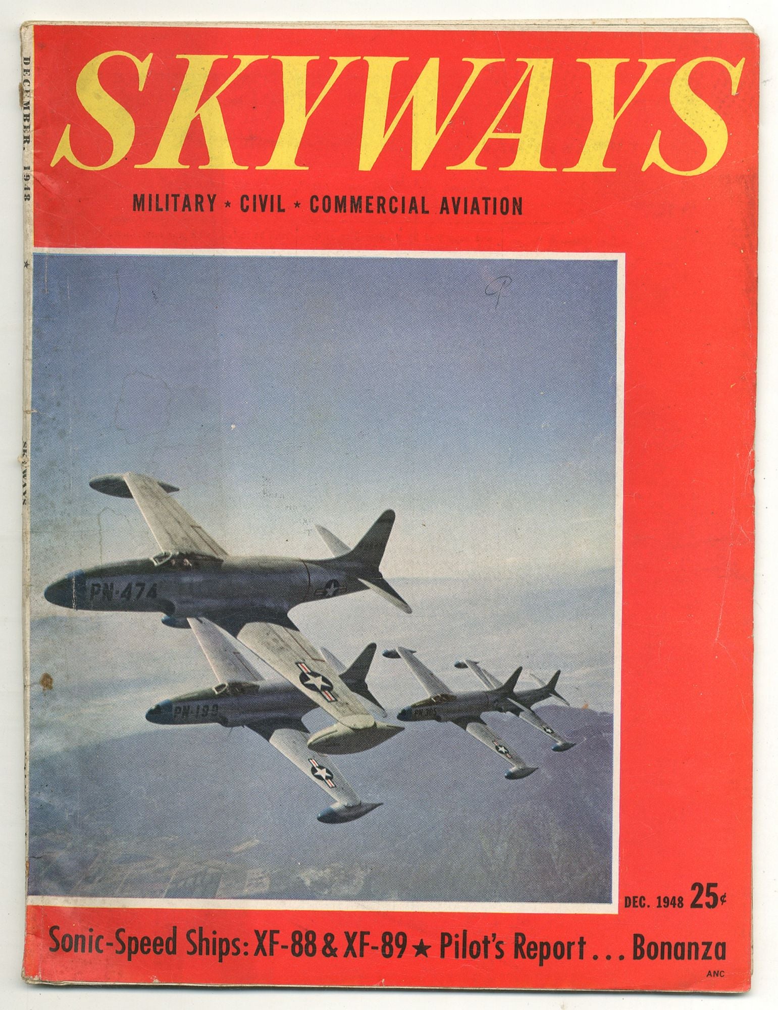 Skyways Vol. 7, No. 12, December 1948: Very Good Softcover (1948) | Between the Covers-Rare ...