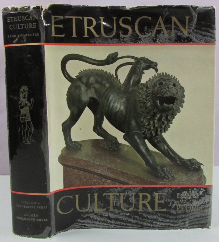 Etruscan Culture Land and People: Archeological Research and Studies ...