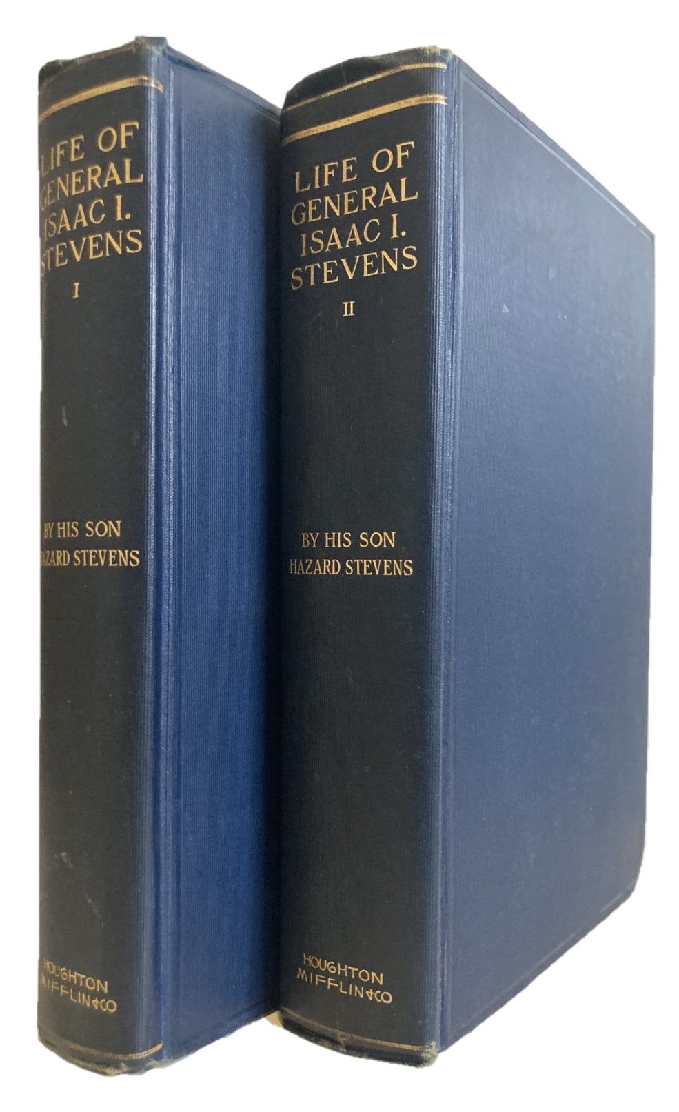 THE LIFE OF ISAAC INGALLS STEVENS BY HIS SON HAZARD STEVENS (2 VOLUME ...