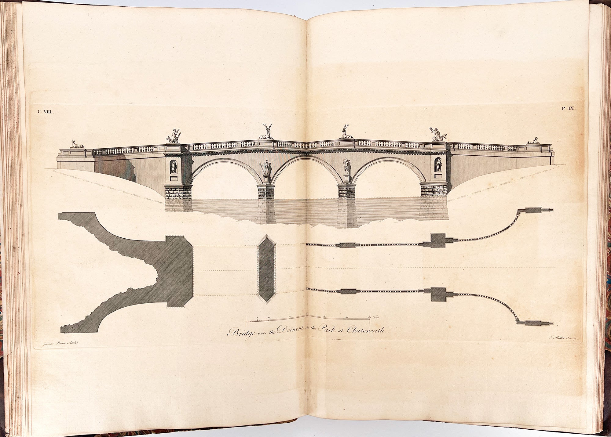 Plans, Elevations and Section of Noblemen and Gentlemen's Houses, and ...
