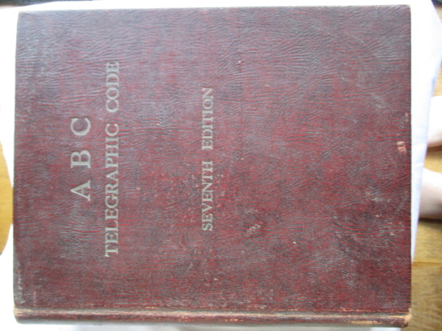 The ABC Telegraphic Code. Seventh Edition.: Good Hardcover (1936 ...
