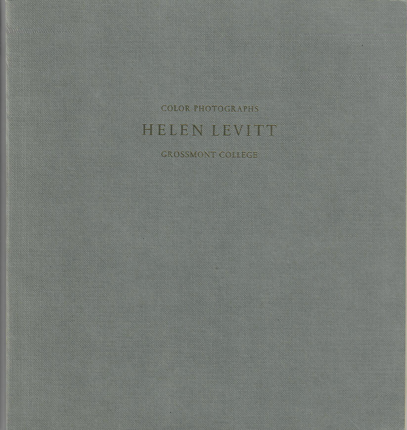 Helen Levitt: Color Photographs by Hellman, Robert, and Marvin Hoshino ...