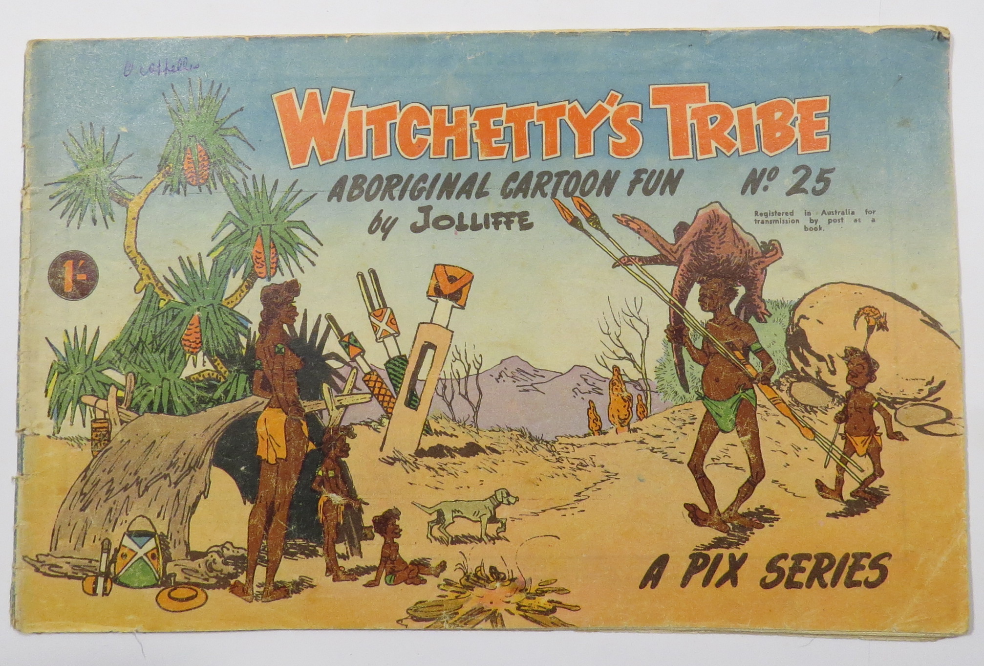 Witchetty's Tribe : Aboriginal Cartoon Fun No. 25 by Jolliffe: Good ...