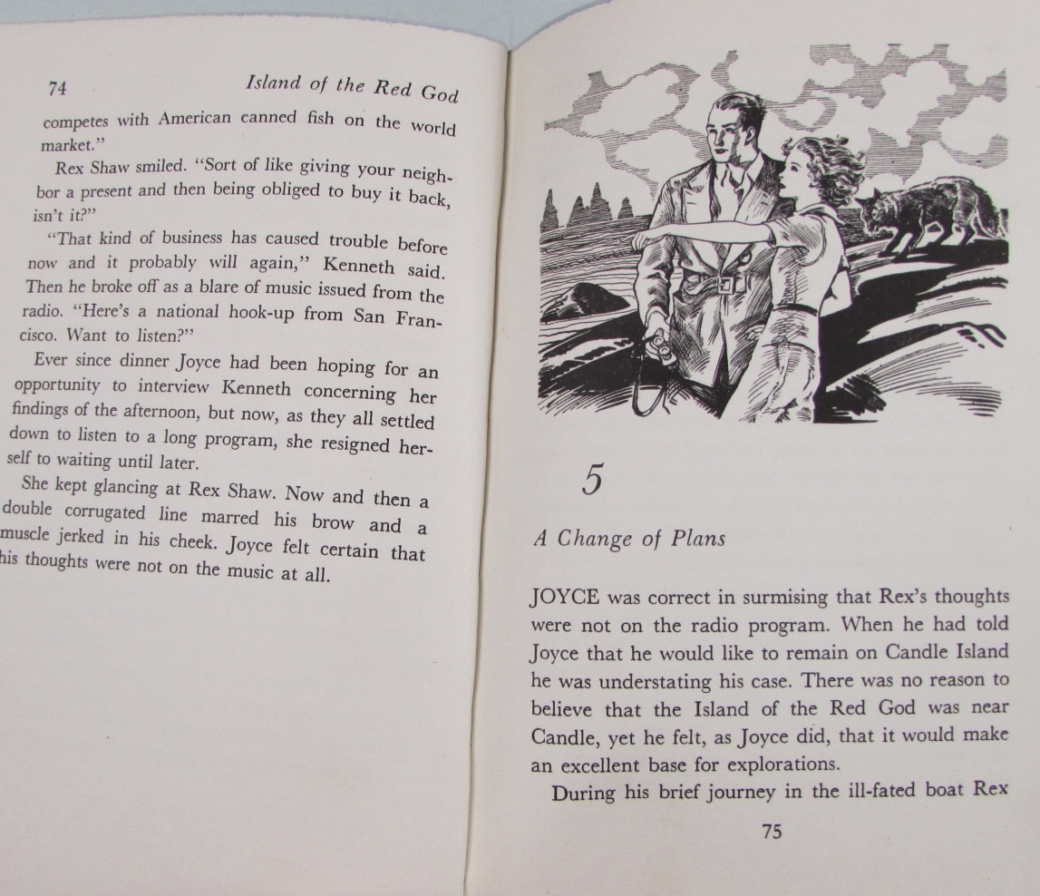 Island of the Red God by Adams Zoe Leta: Very Good Hardcover (1939) 1st ...