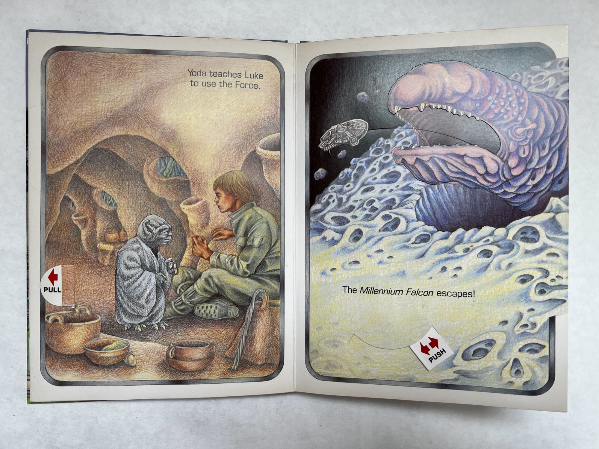 The Empire Strikes Back; illustrated by Patricia Wynne; paper ...