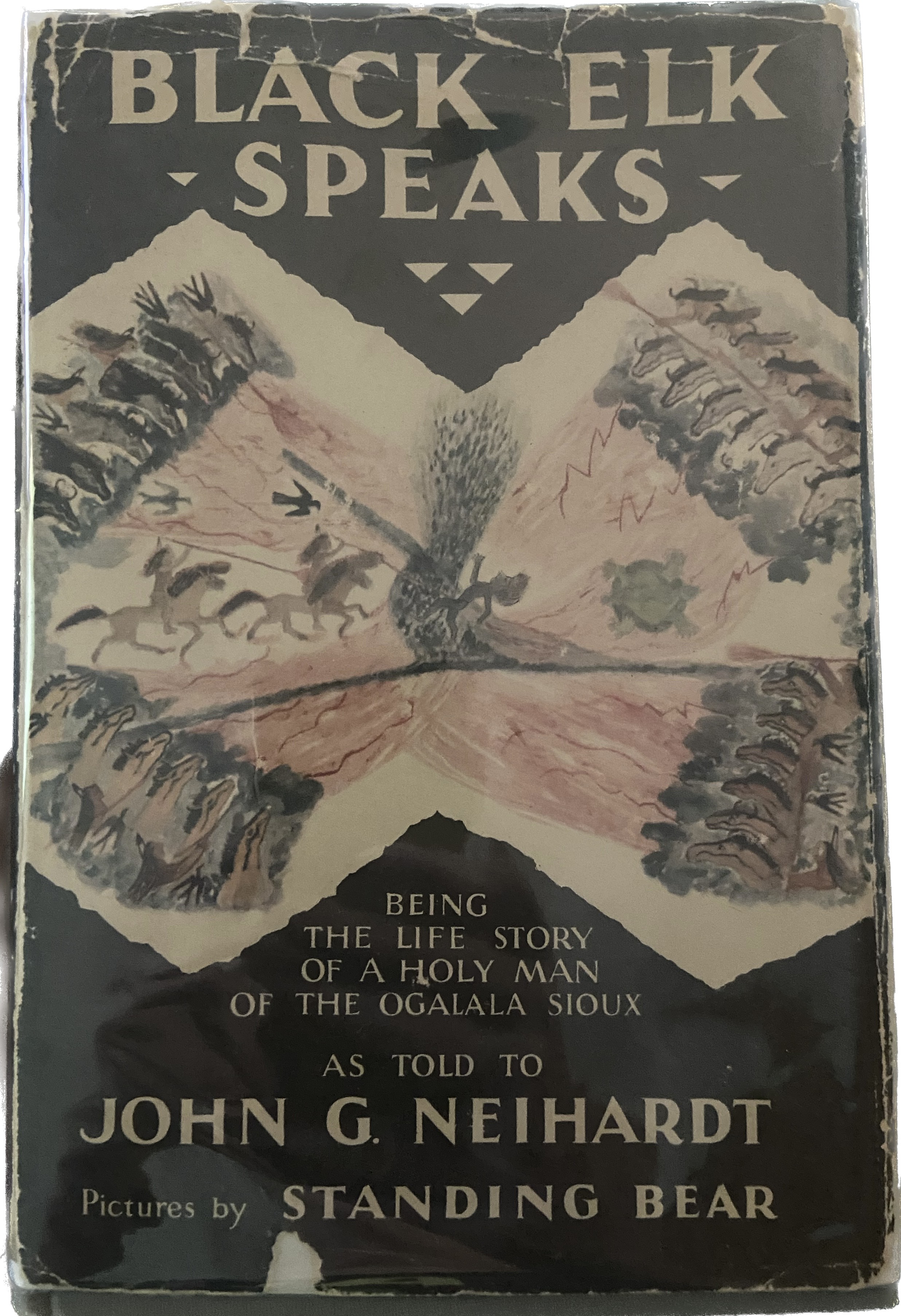 Black Elk Speaks by Neihardt, John G.; Standing Bear (Illustrations ...