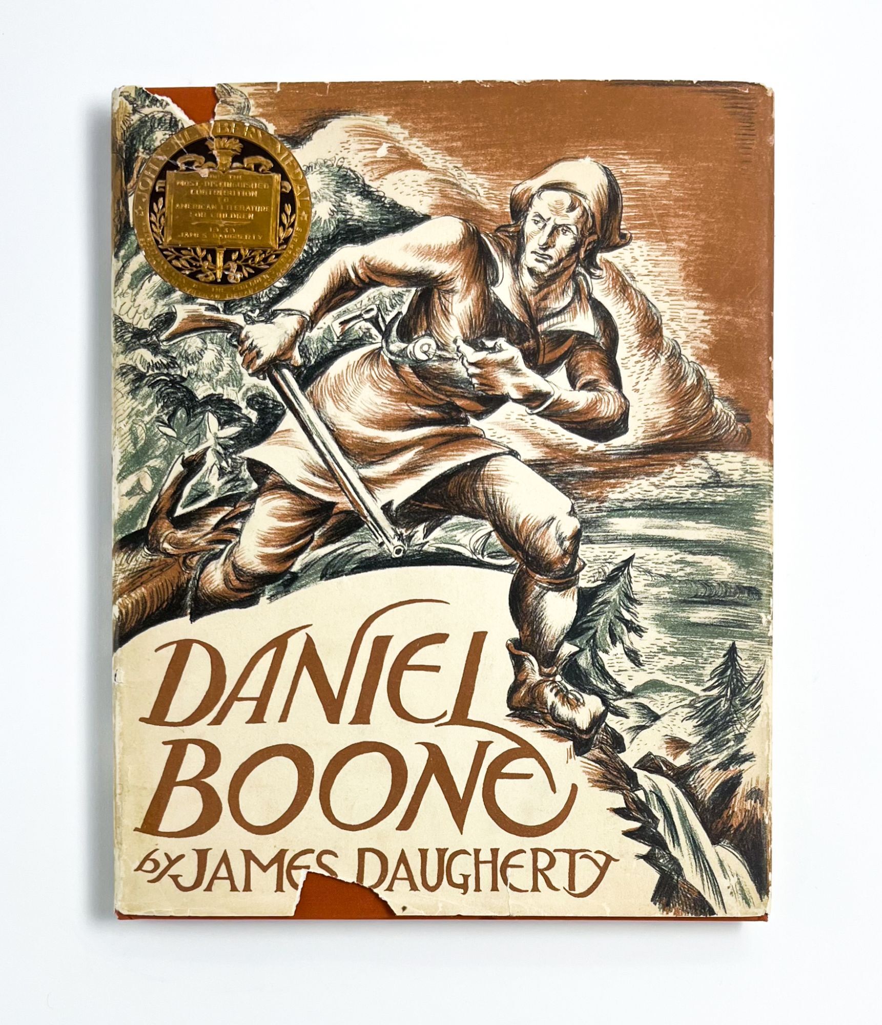 DANIEL BOONE by Daugherty, James: Near fine in very good jacket. (1939) First printing., Signed ...