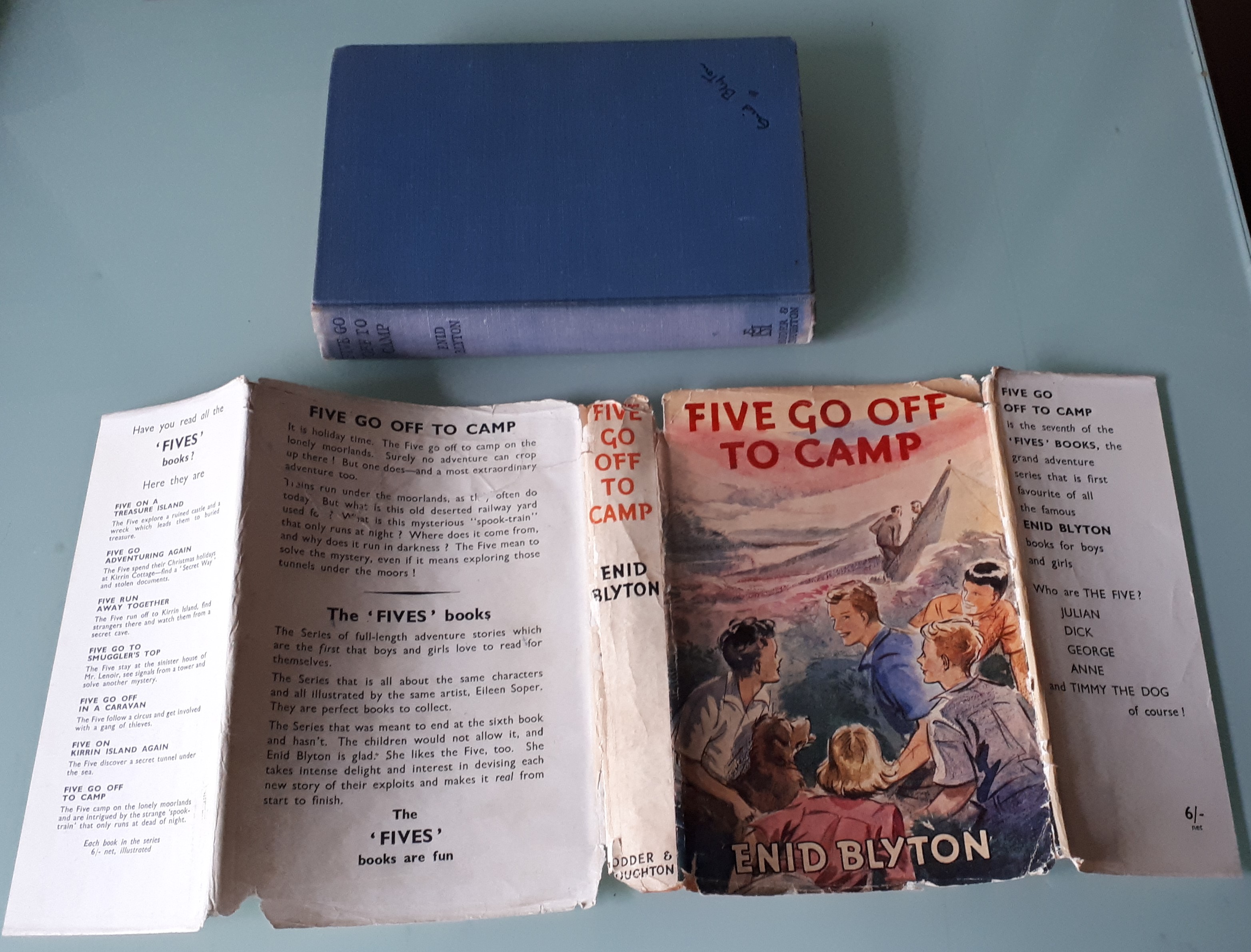 Five go off to Camp by Enid Blyton: Good Hardcover (1948) 1st Edition ...