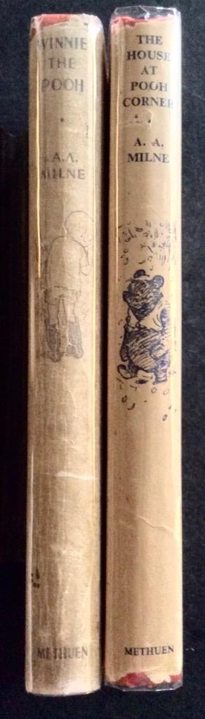 WINNIE THE POOH & THE HOUSE AT POOH CORNERS. TWO VOLUMES by A. A. MILNE ...