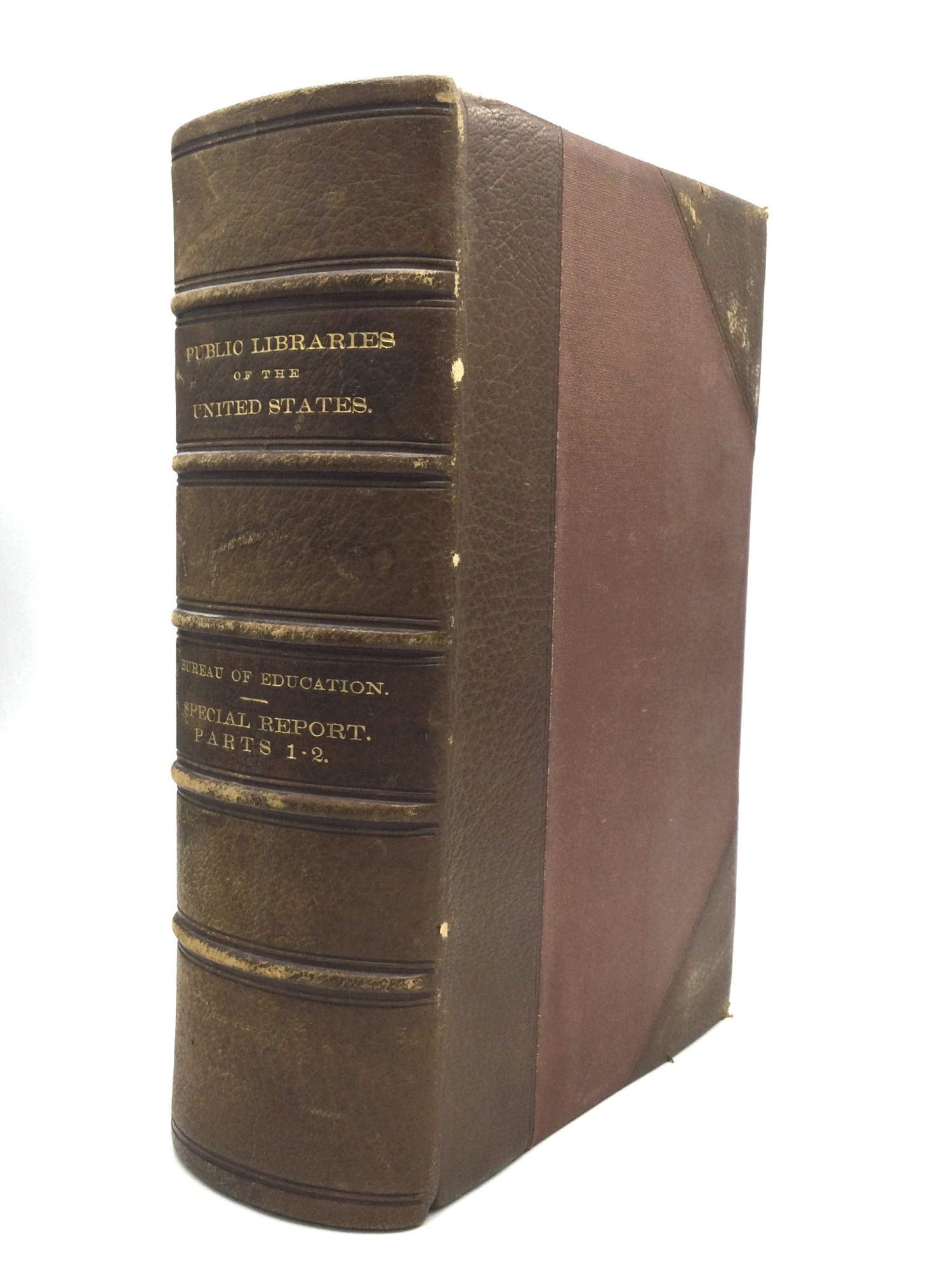 PUBLIC LIBRARIES IN THE UNITED STATES OF AMERICA: Their History ...