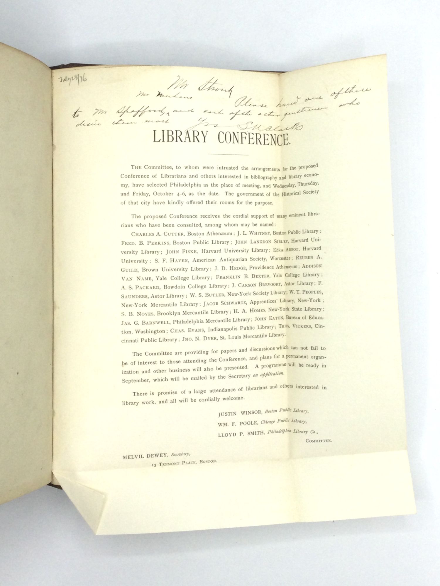 PUBLIC LIBRARIES IN THE UNITED STATES OF AMERICA: Their History ...