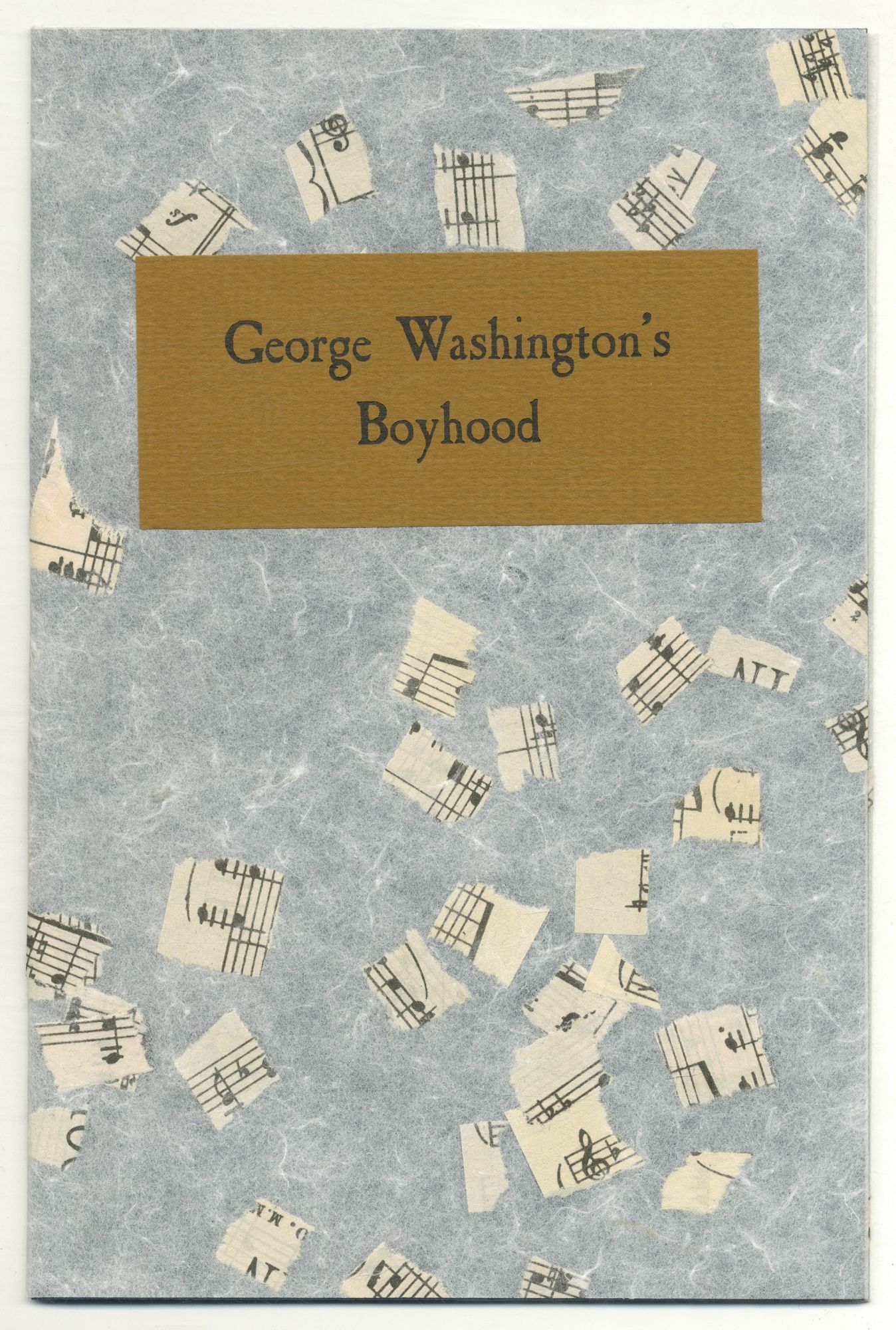 A Touching Story of George Washington's Boyhood by TWAIN, Mark: Fine ...