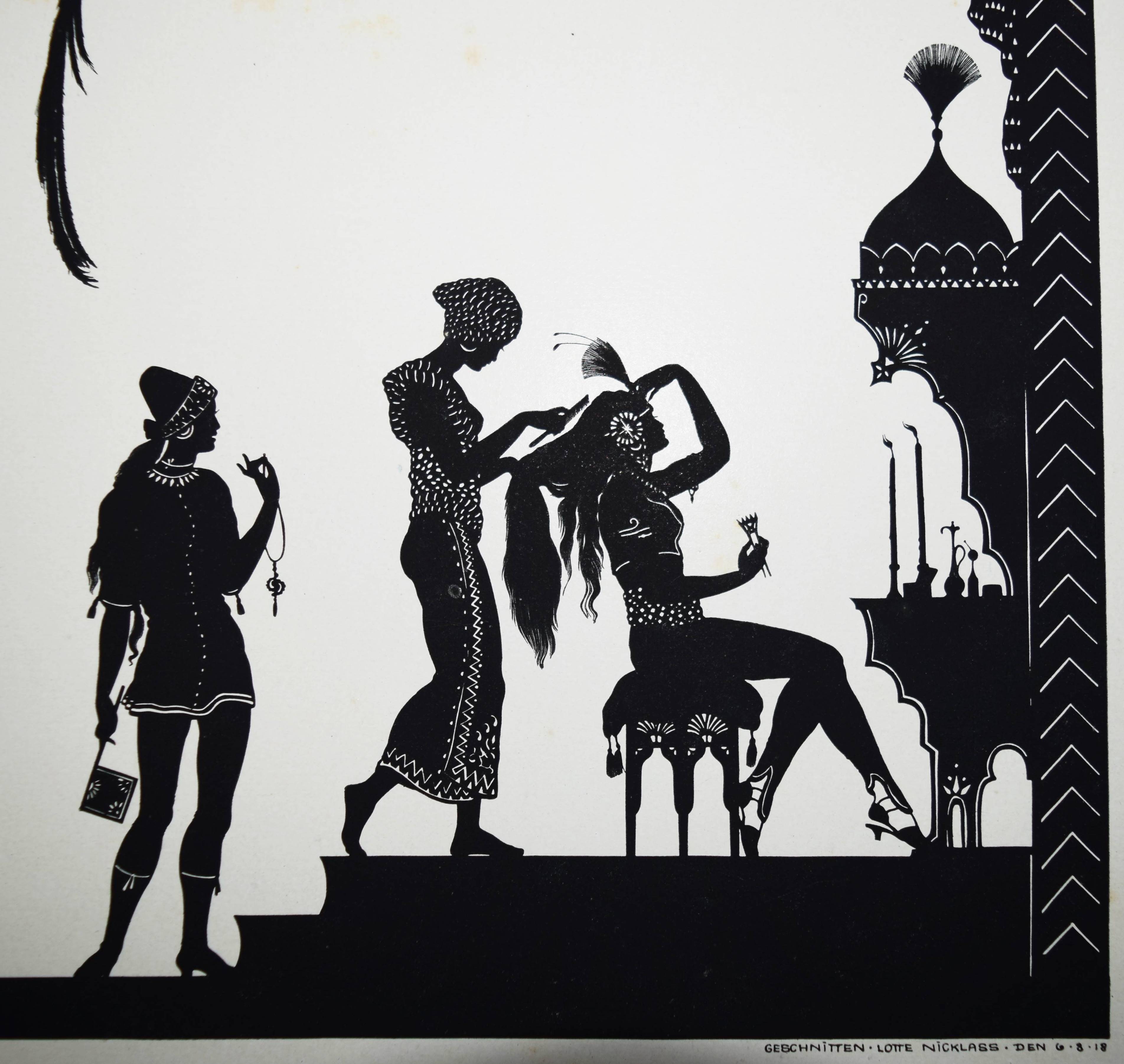 Tausend und eine Nacht. Sechs Scherenschnitte. von Tausend und eine ...