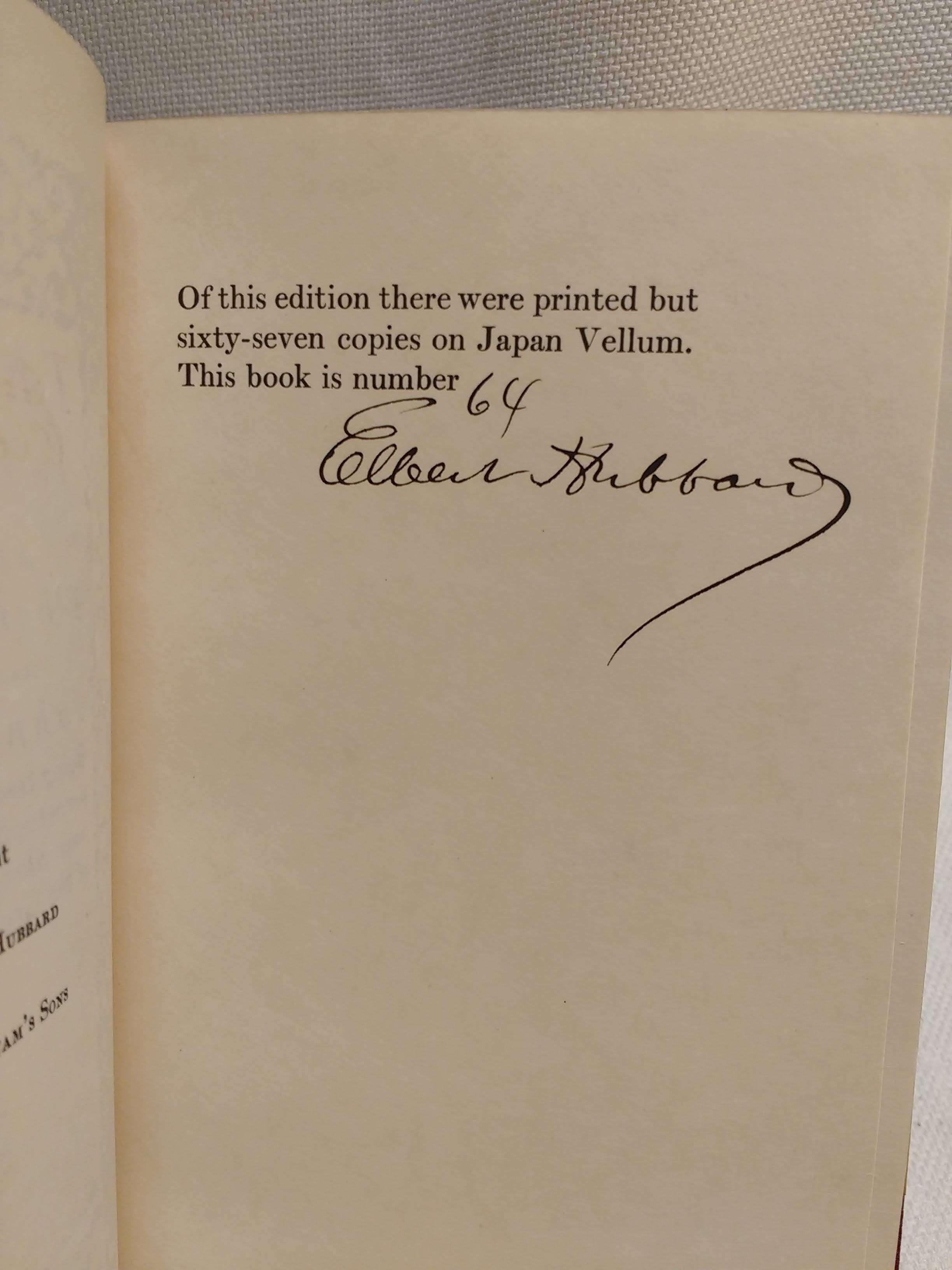 Thomas Jefferson: A Little Journey by Elbert Hubbard and an Address by ...