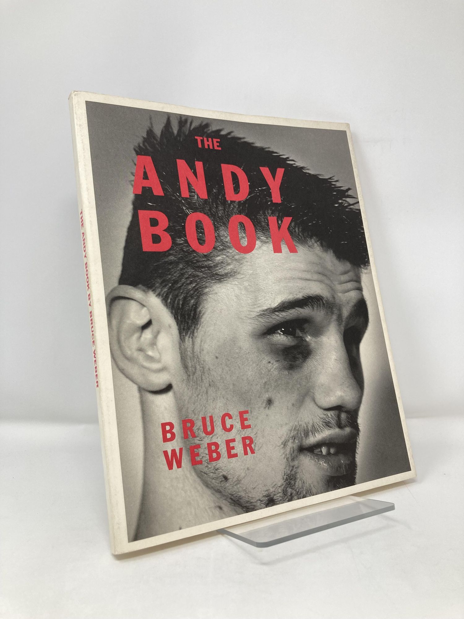 The Andy Book by Weber, Bruce: Like New Hardcover (1987) First Edition ...