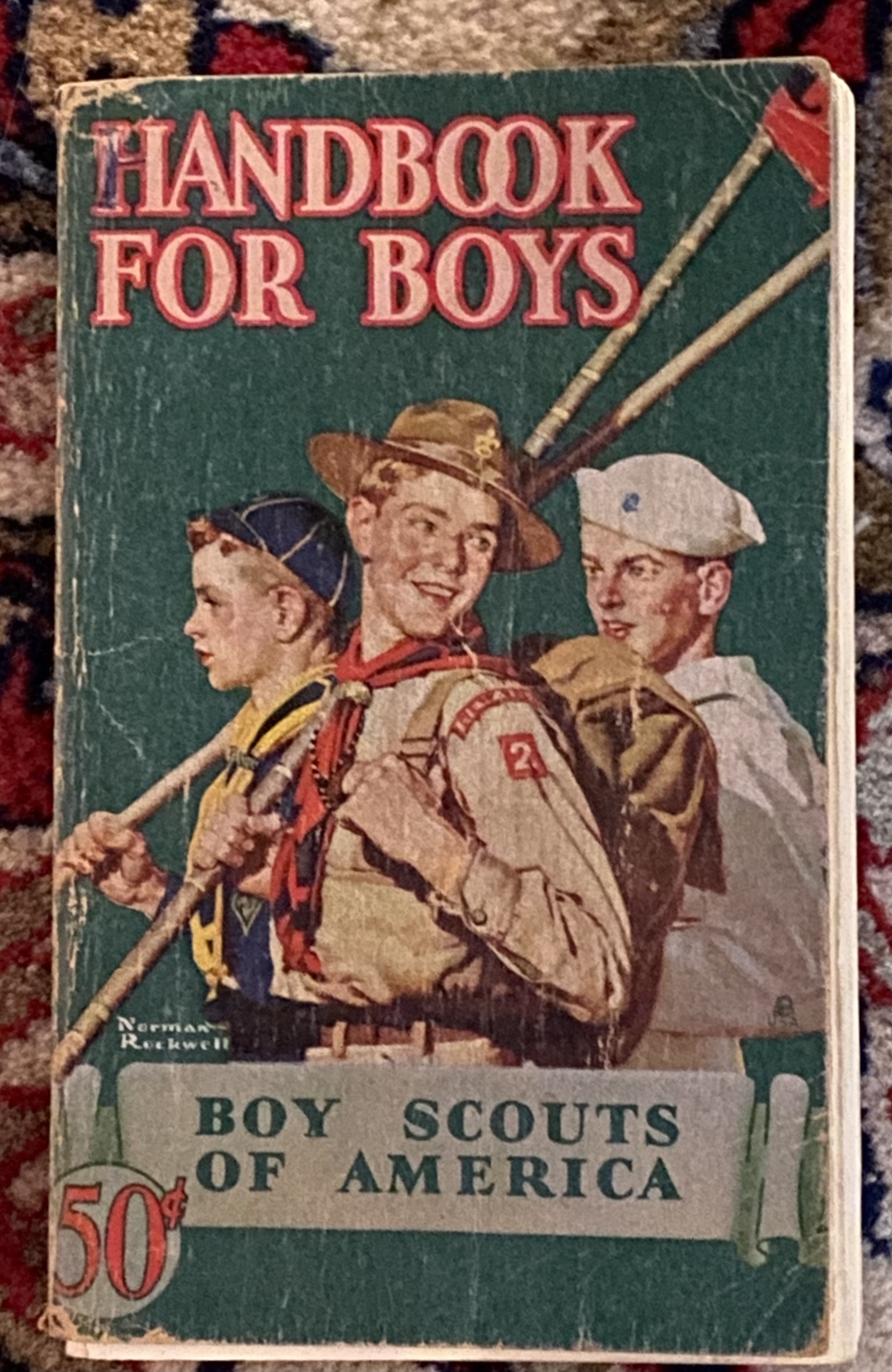 Handbook For Boys by Boy Scouts of America: Fair Soft cover (1945 ...