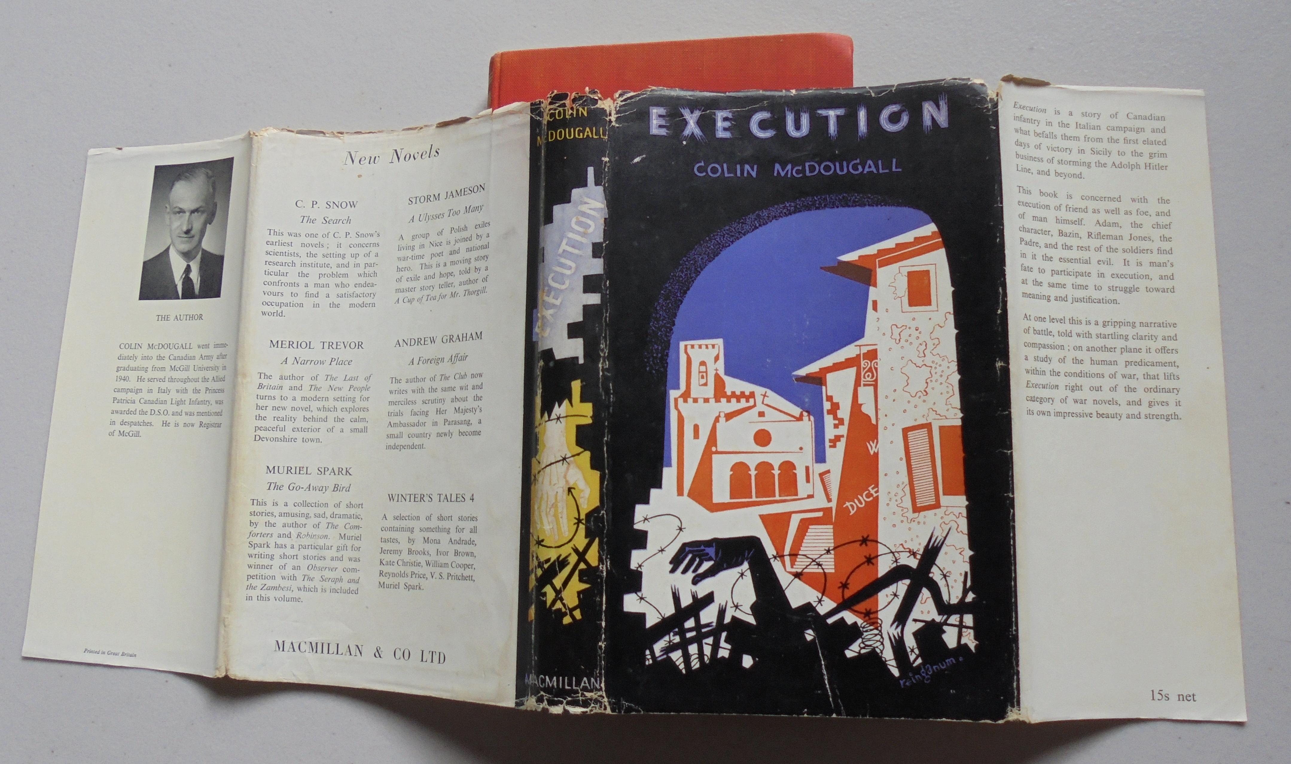 EXECUTION by COLIN MCDOUGALL: Very Good Plus Hard Cover (1955) First ...