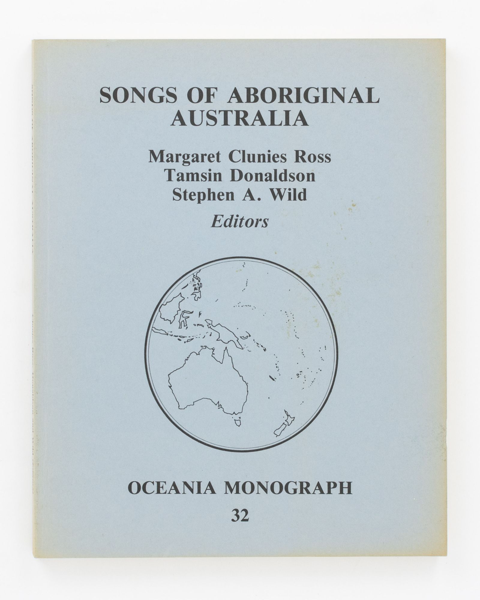 Songs of Aboriginal Australia by ROSS, Margaret Clunies, Tamsin ...