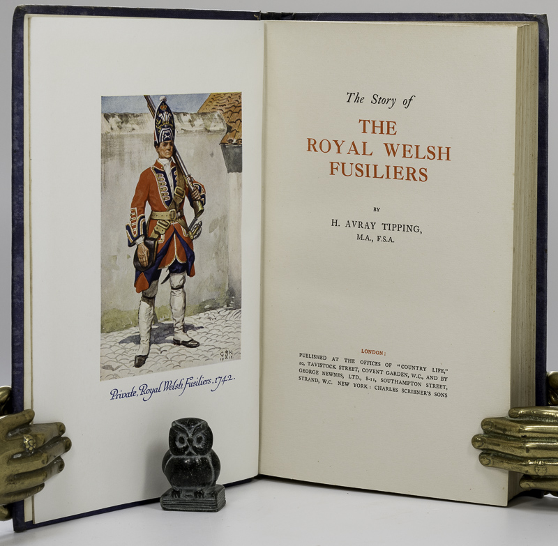 The Story of the Royal Welsh Fusiliers. by Tipping, H. Avray.: (1915 ...