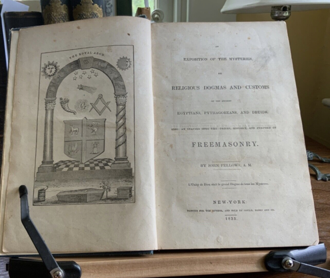 An Exposition of the Mysteries, or Religious Dogmas and Customs of the ...