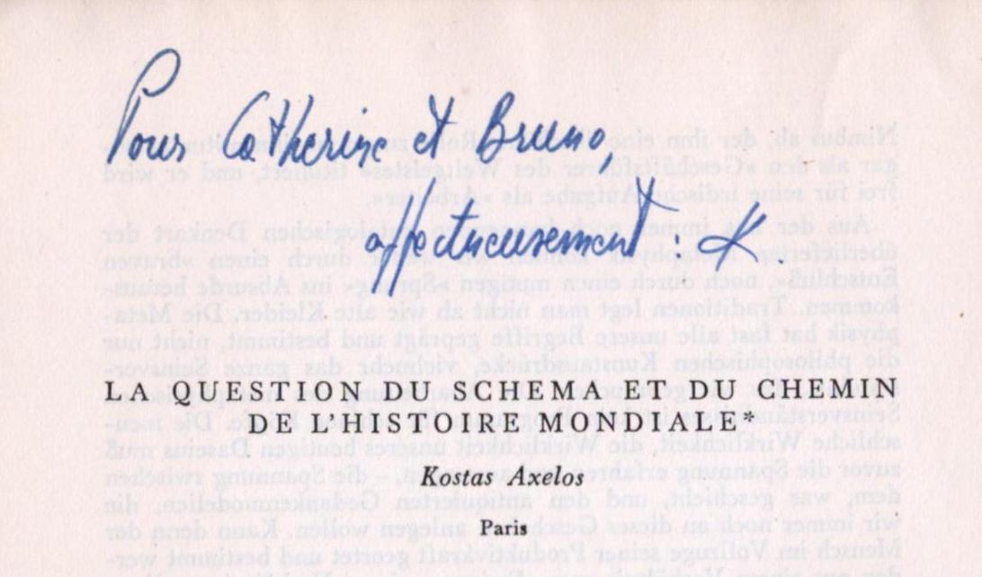 La Question du schéma et du chemin de l'histoire mondiale. by AXELOS ... La Question du schéma et du chemin de l'histoire mondiale. by AXELOS ...