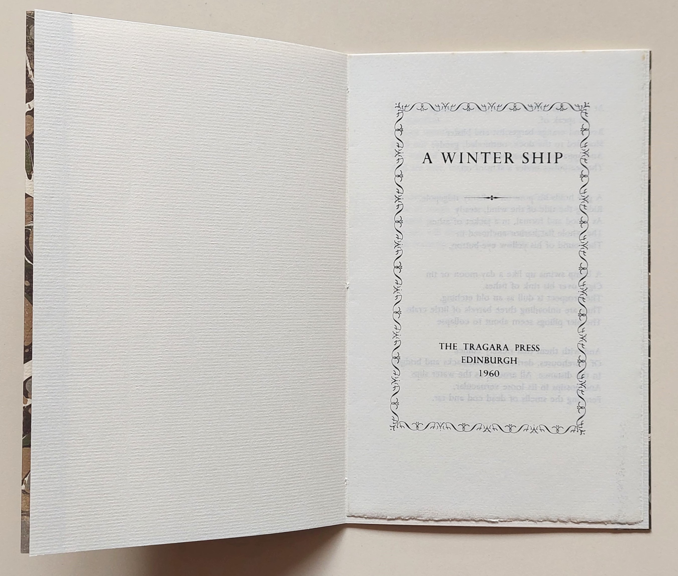 A Winter Ship von Plath, Sylvia: Fine Soft cover (1960) 1st Edition ...