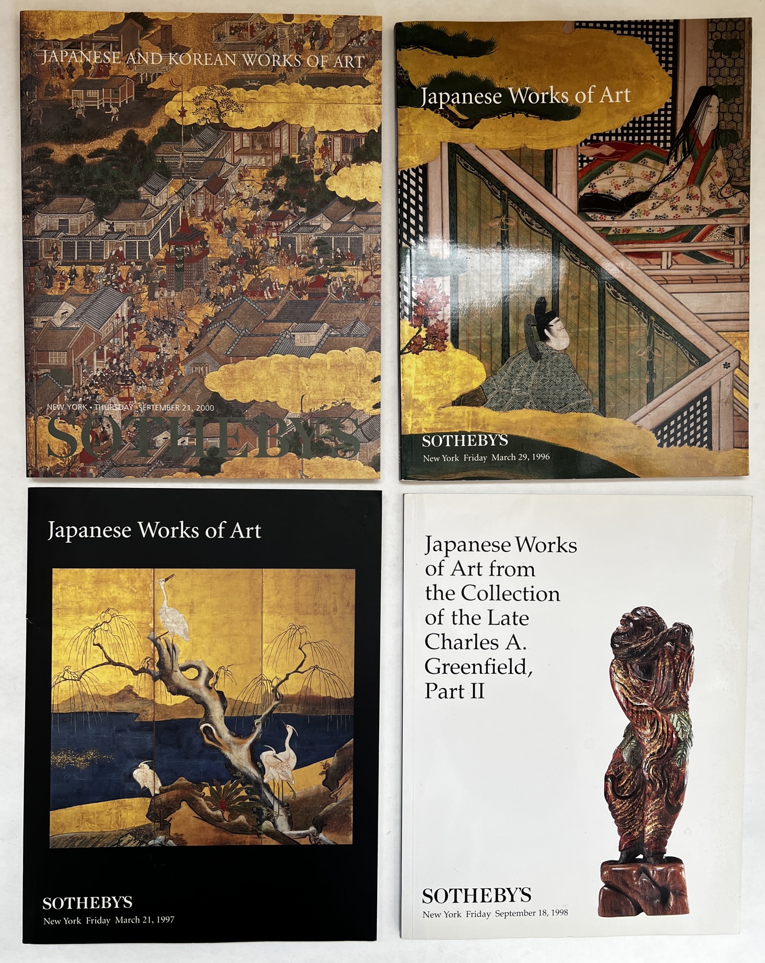 [Four Sotheby's Catalogs On Japanese Art] ; Japanese Works of Art ...
