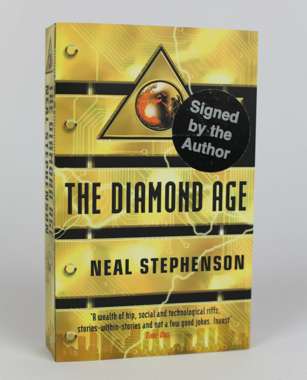 The Diamond Age Signed by Neal Stephenson.: Near Fine Soft cover (1995 ...
