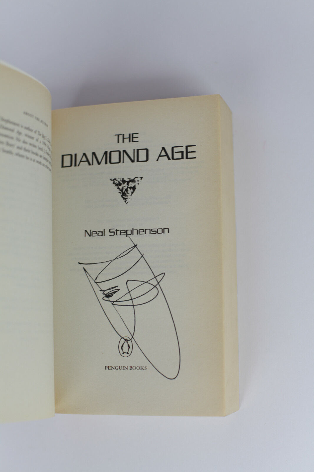 The Diamond Age Signed by Neal Stephenson.: Near Fine Soft cover (1995 ...