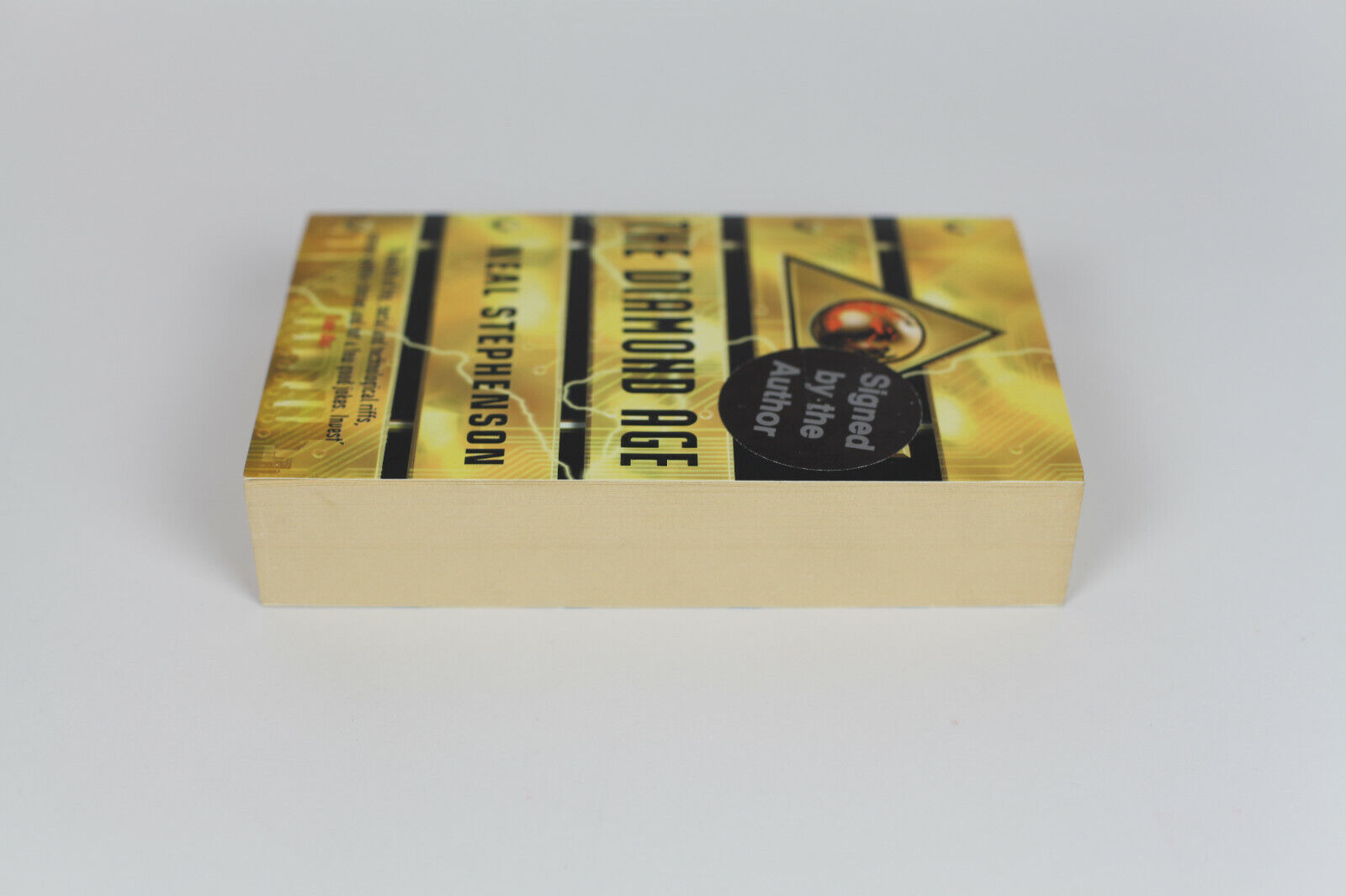 The Diamond Age Signed by Neal Stephenson.: Near Fine Soft cover (1995 ...
