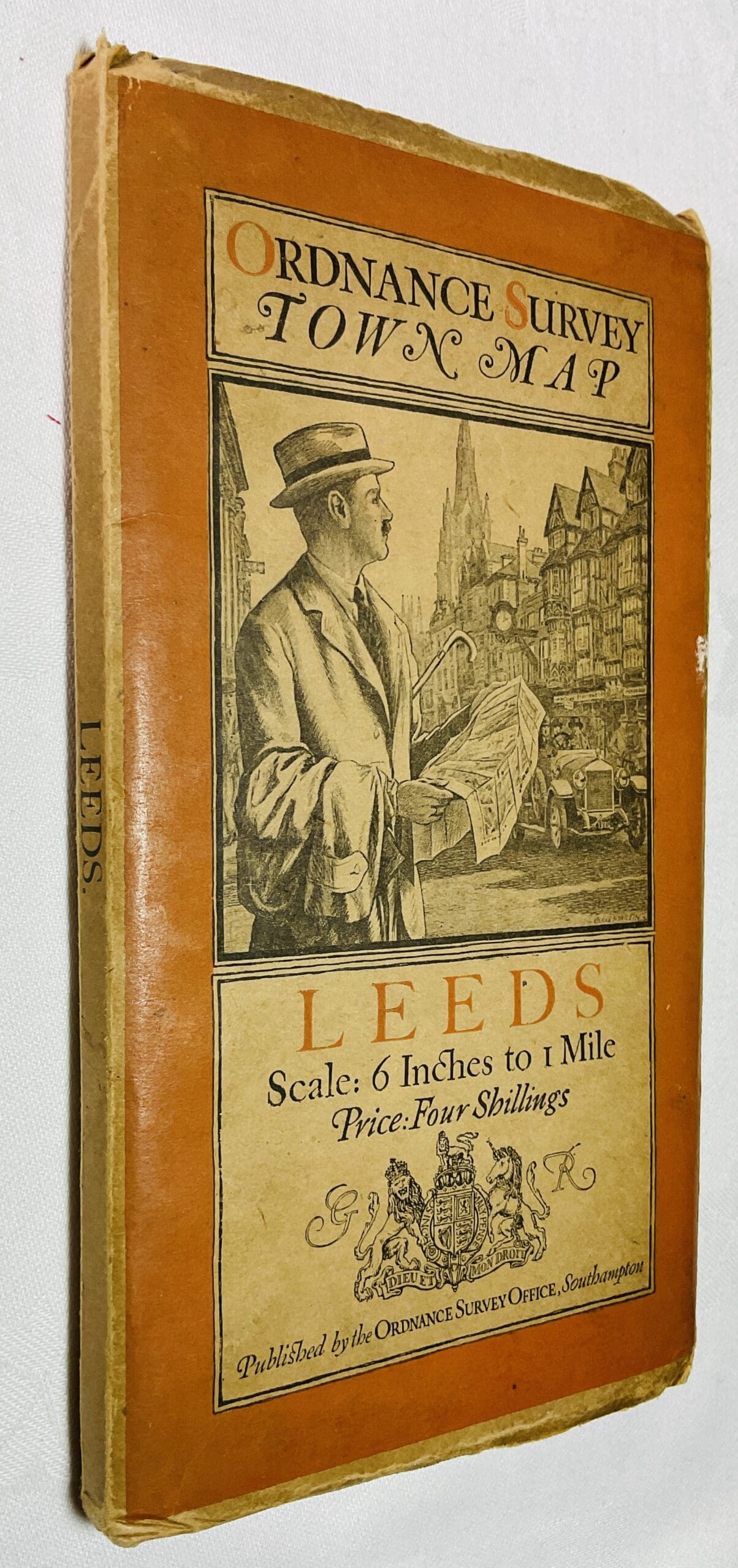 Ordnance Survey Town Map City of Leeds: 6 inches to 1 Mile [1st edition ...