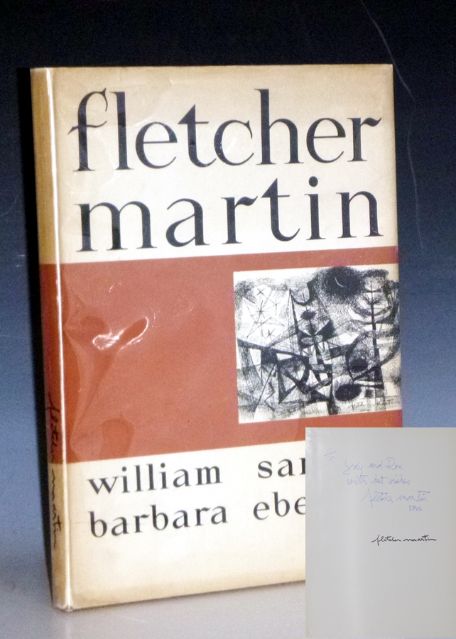 Fletcher Martin by Martin, Fletcher, William Saroyan and Barbara Ebersole: (1954) First Edition ...