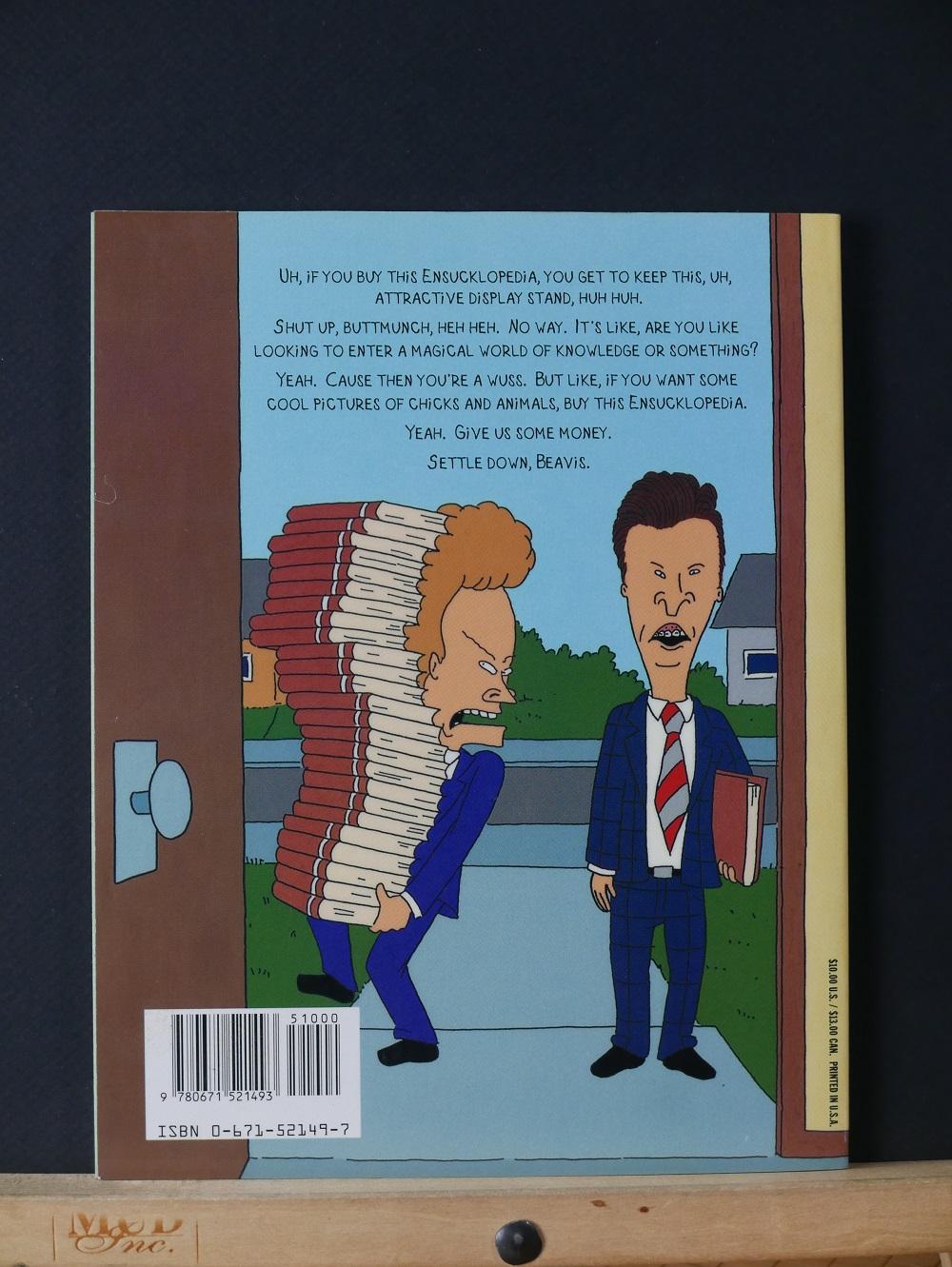 Beavis and Butthead Ensucklopedia by Judge, Mike: As New Soft cover ...