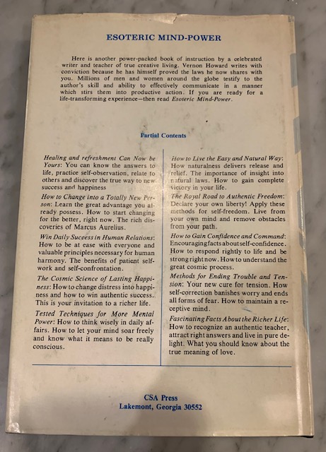 Esoteric Mind-Power: Secrets for New Success and Happiness by Howard ...