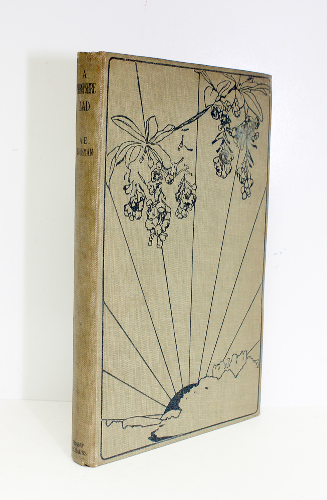 A Shropshire Lad by A E Housman: Very Good Decorative Cloth (1908 ...