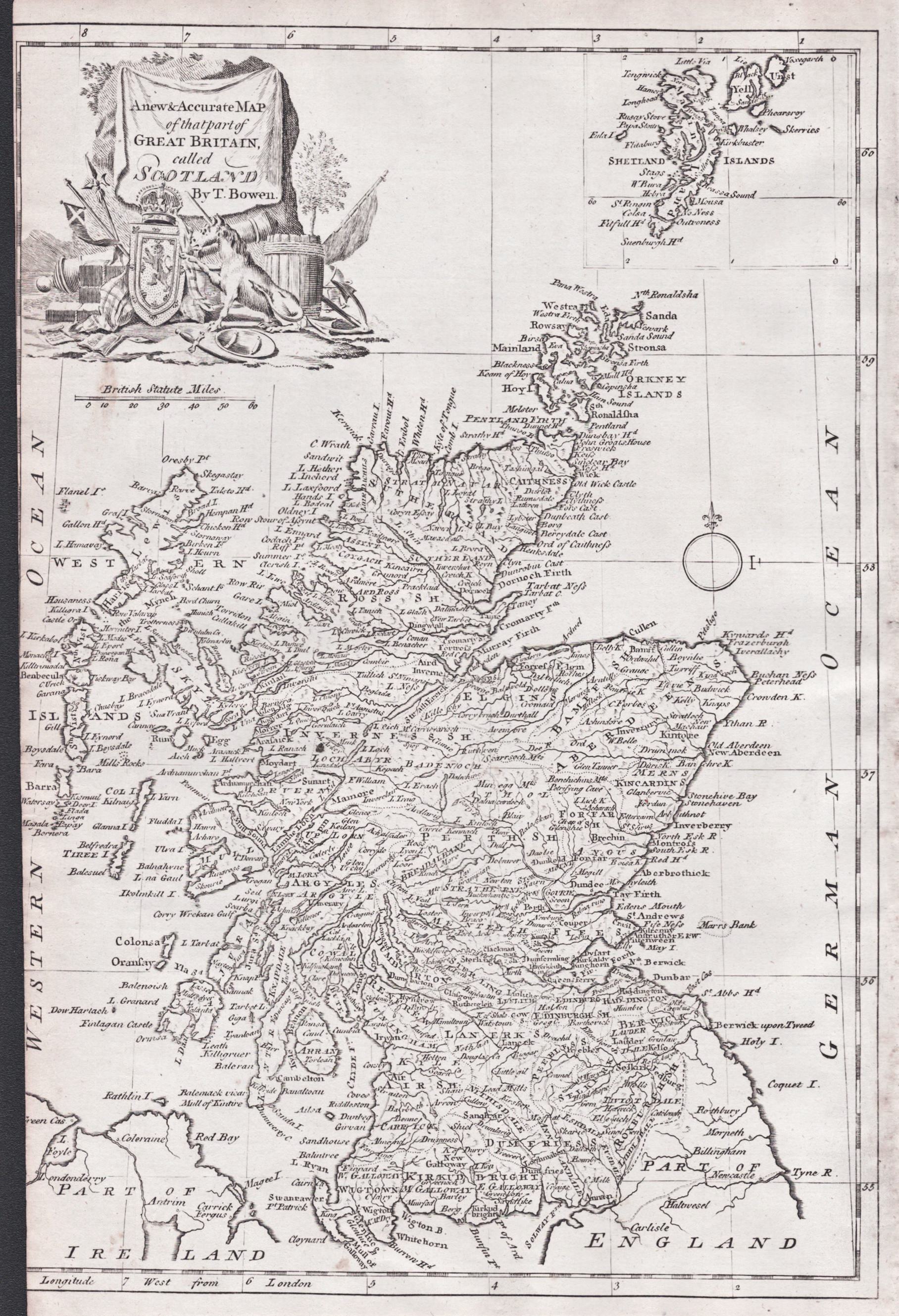 "A new and accurate Map of that Part of Great Britain, called Scotland ...
