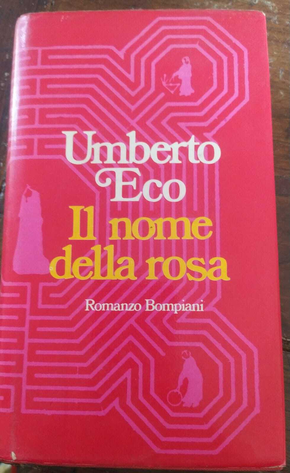 Il nome della rosa de Umberto Eco: Buono (Good) rilegato Copertina ...