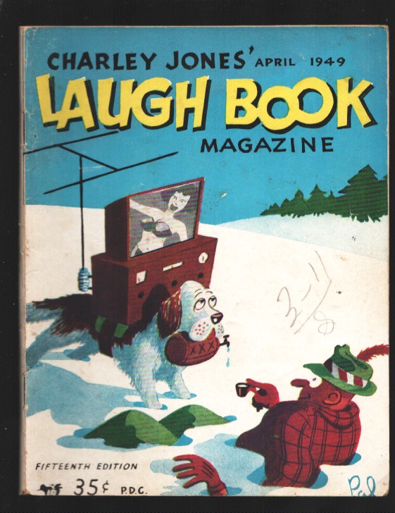 Charley Jones' Famous Laugh Book Magazine #15 4/1949-Cartoons-gags ...