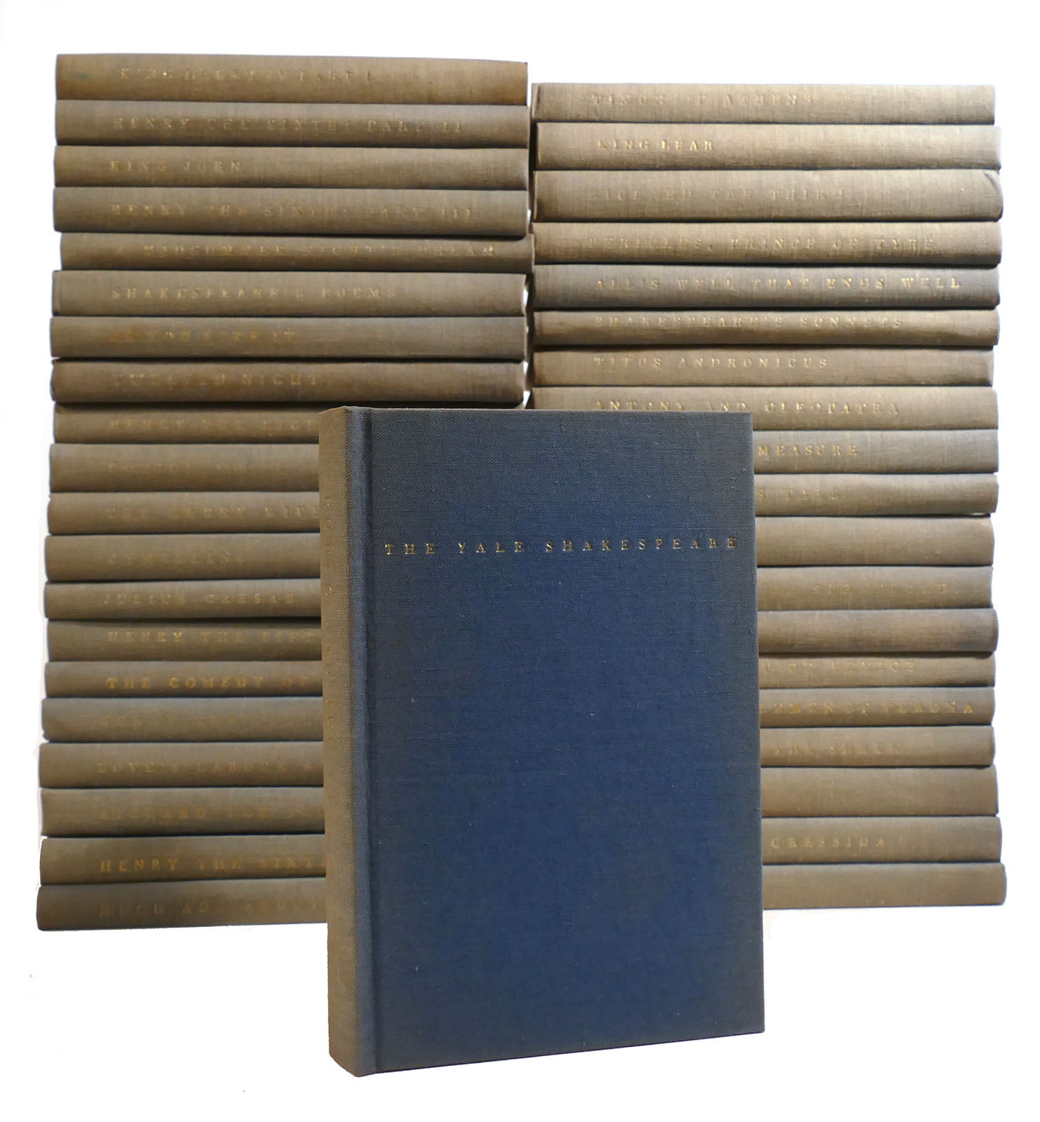 THE YALE SHAKESPEARE 40 VOLUMES (COMPLETE SET) by William Shakespeare ...