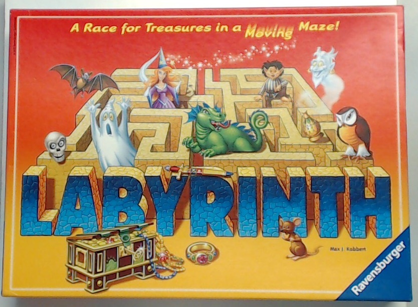 Ravensburger Labyrinth - Moving Maze Family Board Game for Kids and ...