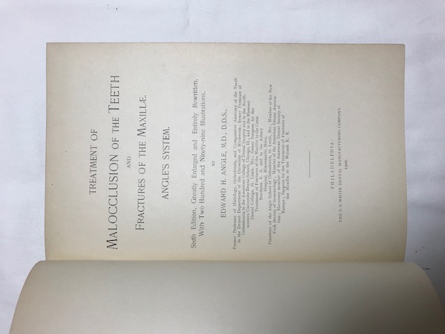 Treatment of Malocclusion of the Teeth and Fractures of the Maxillae ...