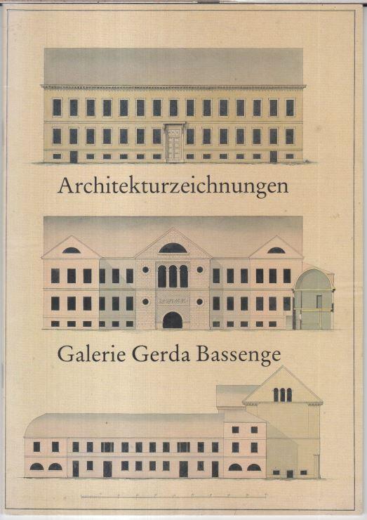 Architekturzeichungen. - Galerie Gerda Bassenge, Auktion 54, Teil II, 8 ...