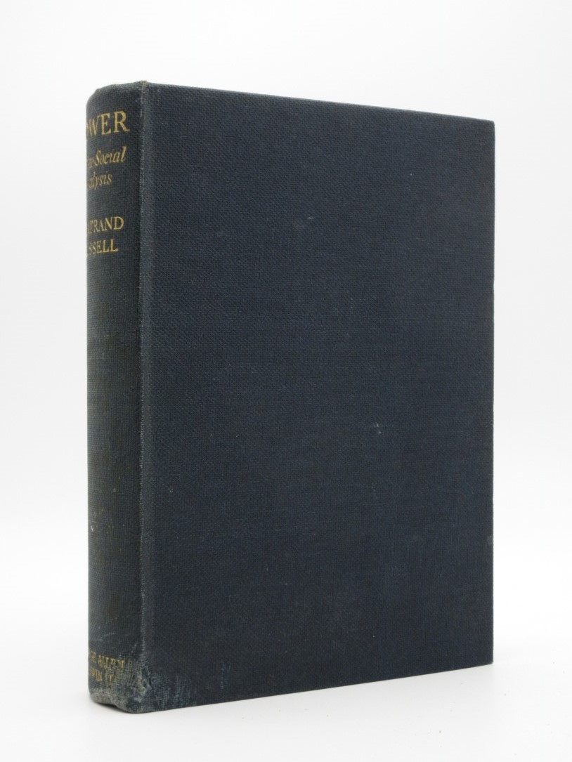 Power. A New Social Analysis by Bertrand Russell: Good Plus Hardback ...